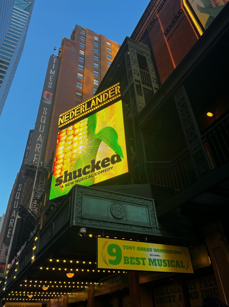 Shucked: A New Musical Comedy on Broadway – the mommy avenger