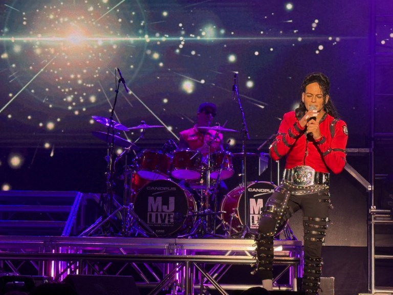 MJ Live in Las Vegas – the mommy avenger